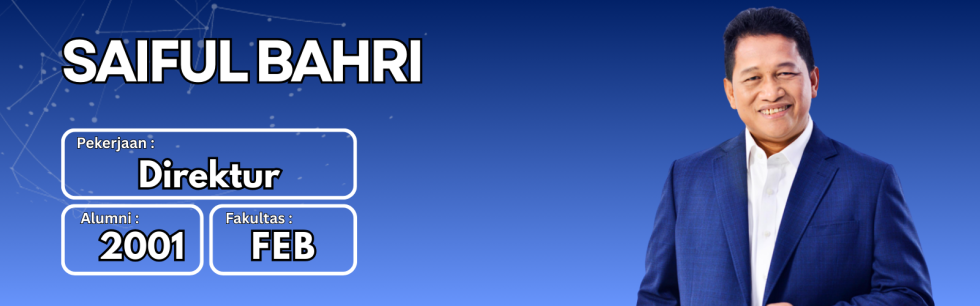 Dr. (C) Saiful Bahri, S.E., M.M. | Universitas Diponegoro