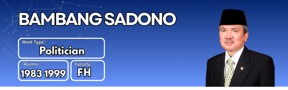 Dr. H. Bambang Sadono, S.H., M.H. | Universitas Diponegoro